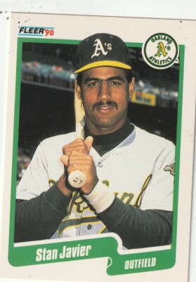 FREE SHIPPING-MINT-1990 Fleer Stan Javier #12 A'S PLUS BONUS CARDS | eBay