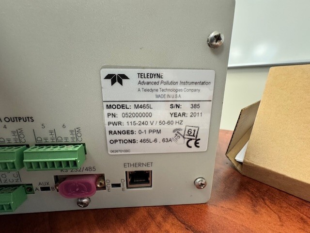Teledyne Model 465L - Ozone Monitor | eBay