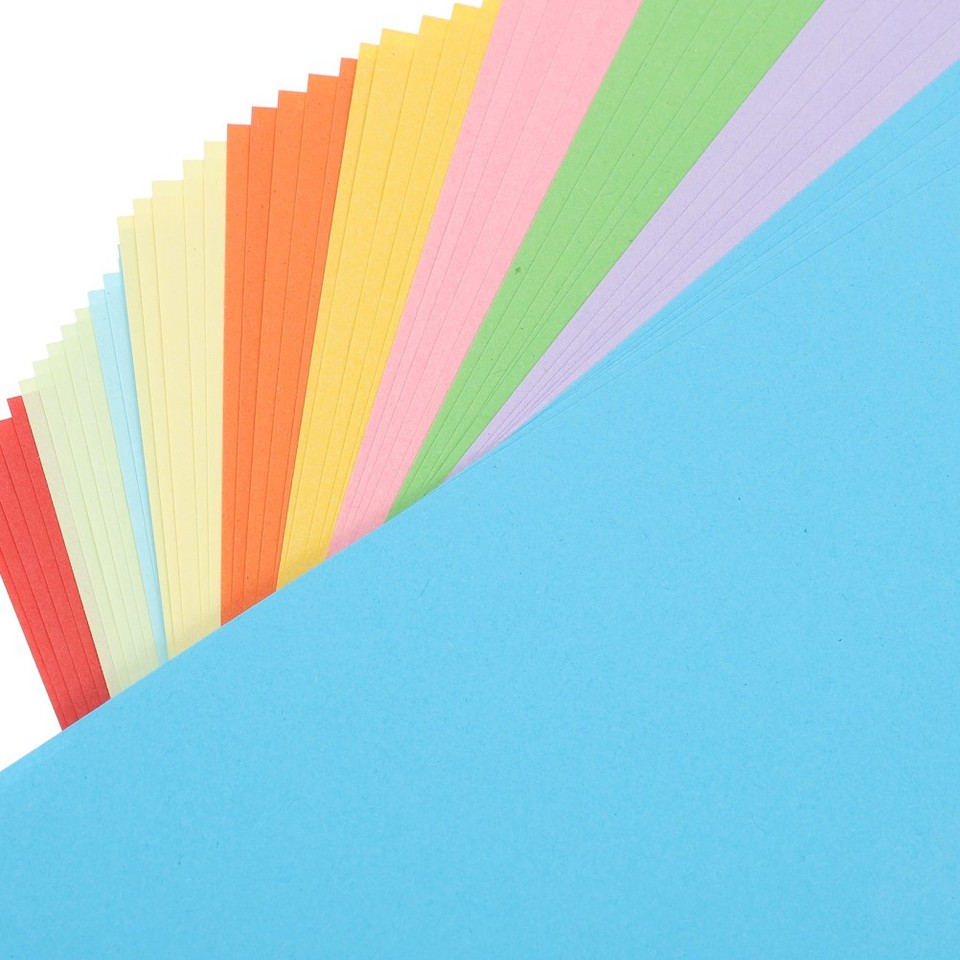 120 Sheets Folding Craft Paper Coloured Origami Colored Kids Diy | eBay ...