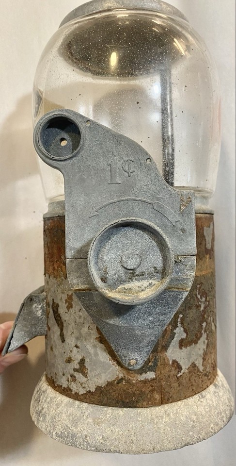 Vintage 1930’s Tom Thumb Peanut Gumball Candy Vending Penny Machine | eBay