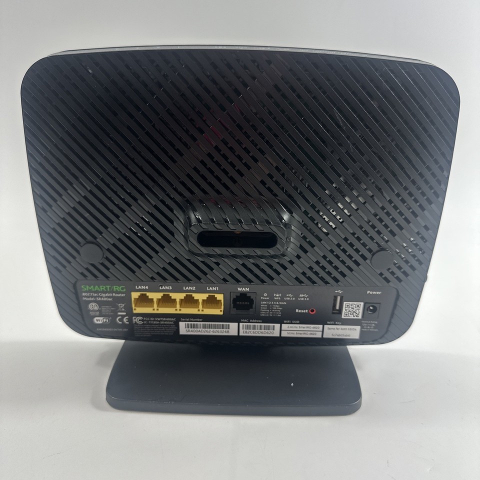 Smart/RG SR400ac Broadband Wi-Fi Router 802.11ac Gigabit | eBay