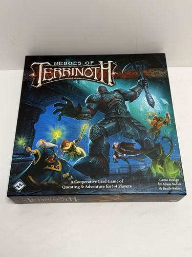 Heroes of Terrinoth Board Game by Fantasy Flight Games 2018 - Complete ...