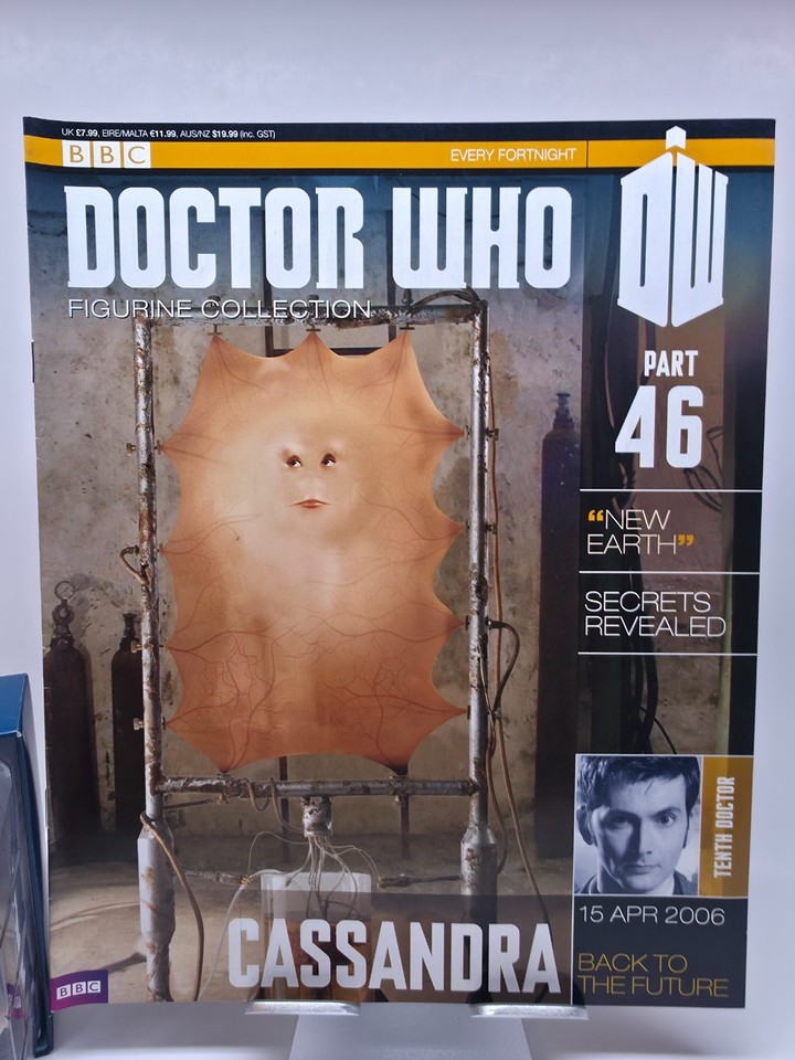 Doctor Who BBC Cassandra Figure Eaglemoss Collection #46 w/ Magazine | eBay