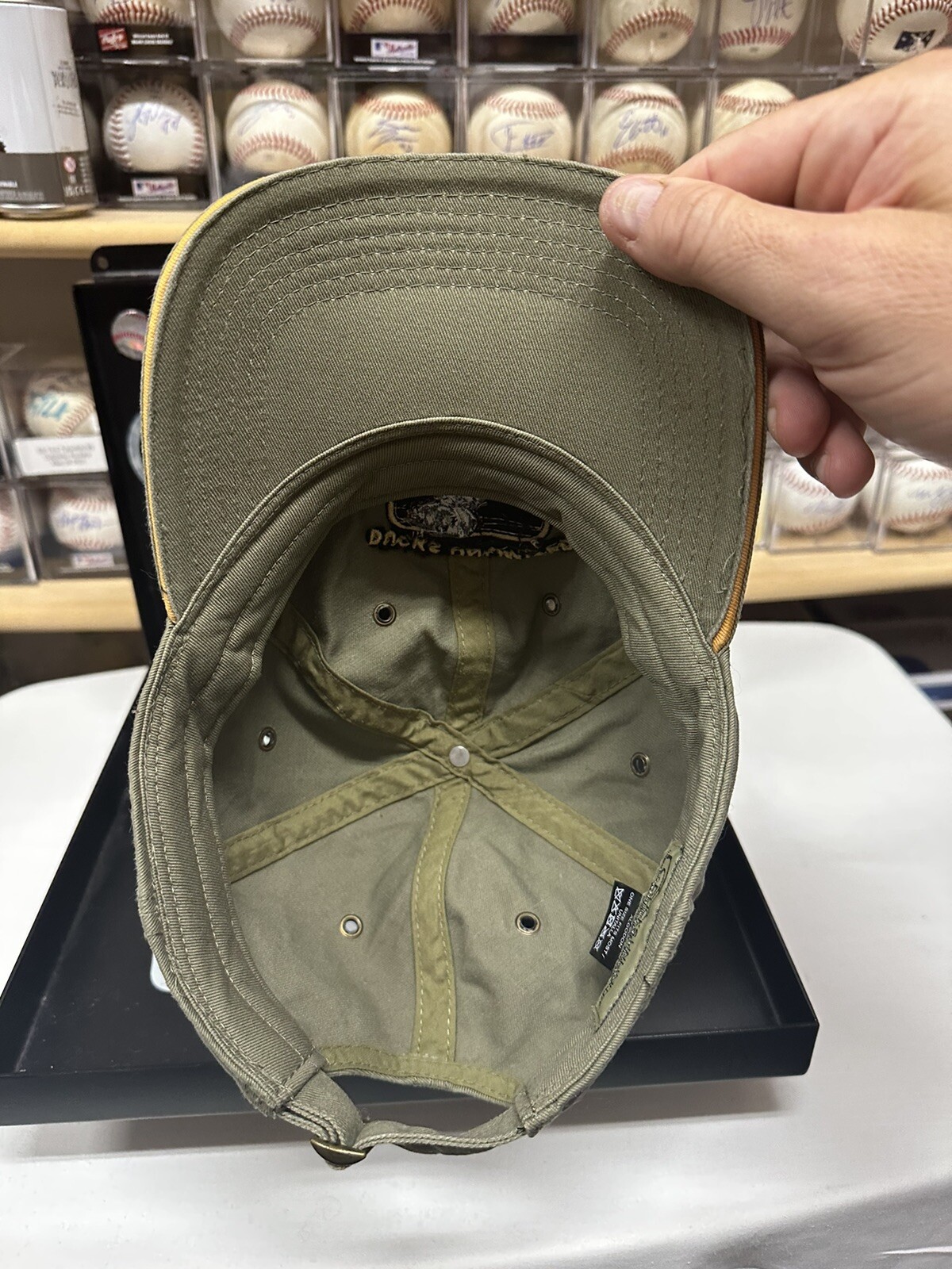 Ducks Unlimited Embroidered Black Lab Dog Moss Green … - Gem