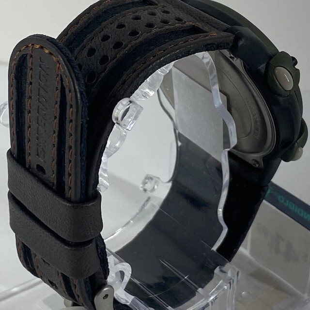 Timex Expedition T48042 Mens Brown Nylon/Leather Digital Dial Quartz ...