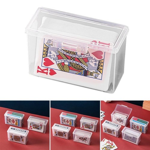 Organizer Playing Cards Container Universal Game Card Box Poker Storage ...