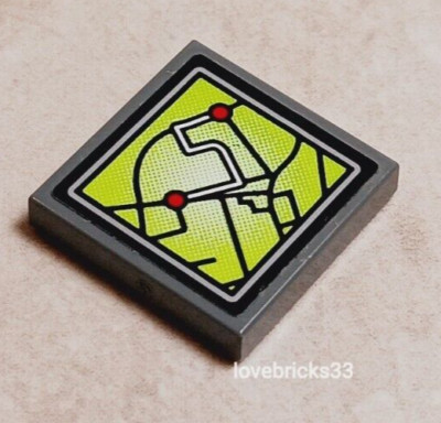 LEGO Map Bright Green Directions Street Roads City blocks Food Delivery ...