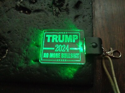 Trump 2024 Key Chain Take Save America Back Donald MAGA | eBay