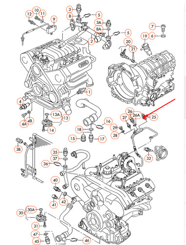 NEW AUDI A6 C6 OIL PRESSURE SWITCH 038919081M 3.2 PETROL OEM | eBay
