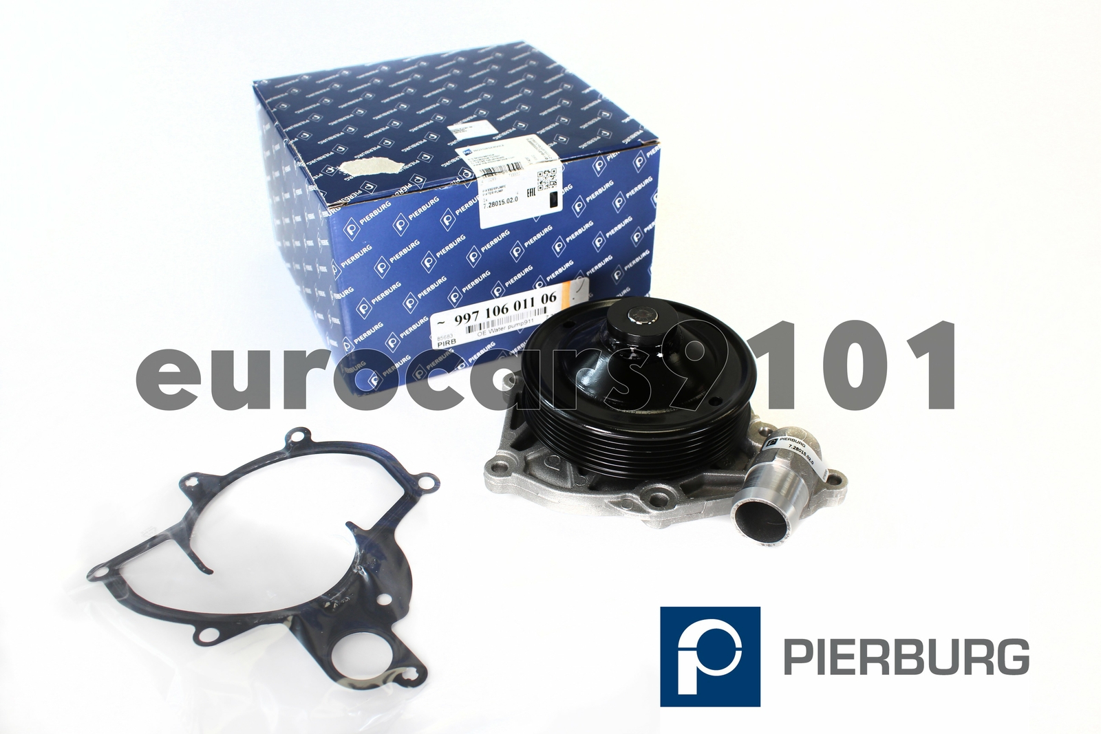 New! Porsche Boxster Pierburg Engine Water Pump 7.28015.02.0 ...