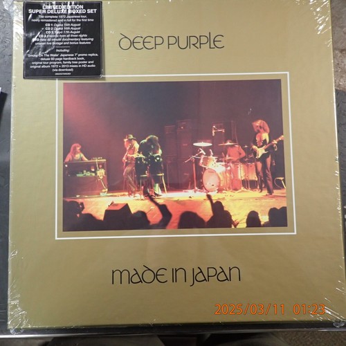 Made In Japan (Limited Super Deluxe) (4CD+DVD+7" Vinyl) by Deep Purple ...