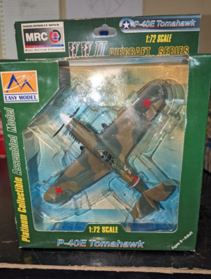 MRC Easy Model Winged Ace 1:72 Scale P-40E Tomahawk #37275 NIB | eBay