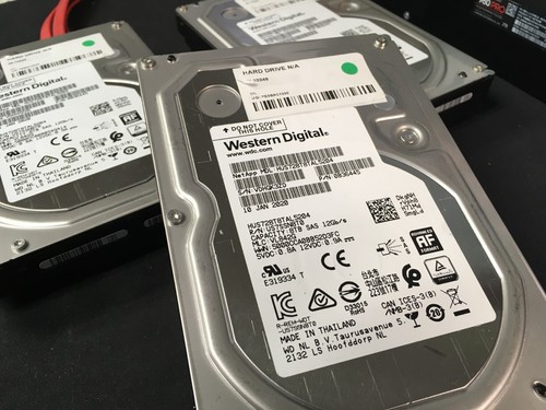 *LOT OF 12* NETAPP 8TB 7.2K 12Gb/s 3.5" AF SAS HDD X318 WVELE08TA07 ...