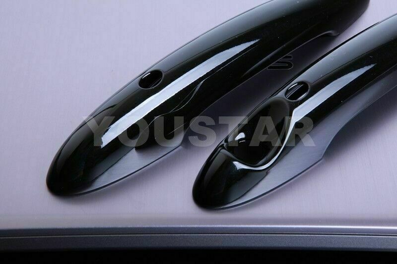 UNICUS COMBO PIANO BLACK Door Handle Trims 2x Comfort Access MINI ...