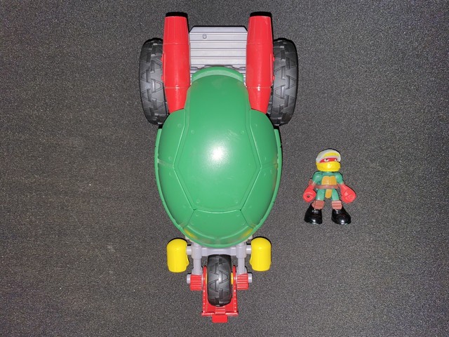 Teenage Mutant Ninja Turtles Pre-cool Half Shell Heroes Stealth Cycle ...