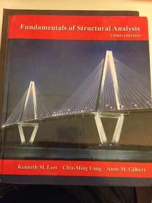 Fundamentals of Structural Analysis - Hardcover, by Leet Kenneth; Uang ...