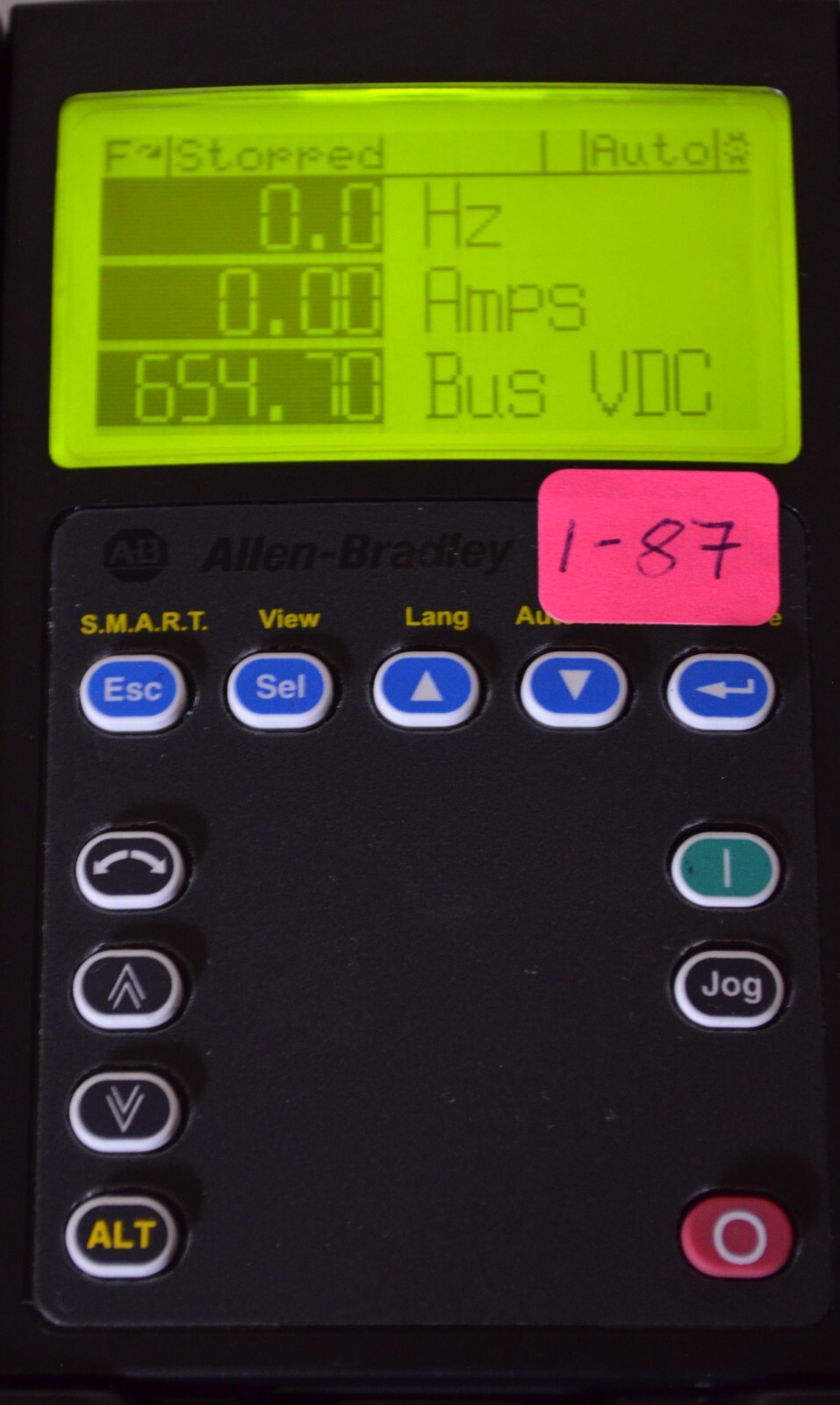 Allen-Bradley 20-HIM-A3 SERIES A Full Numeric HMI Keypad Firmware:3.004 ...