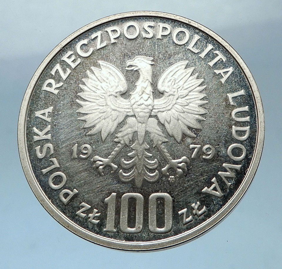 1979 POLAND Proof Silver Coin with POLISH Violinist Henryk Wieniawski ...