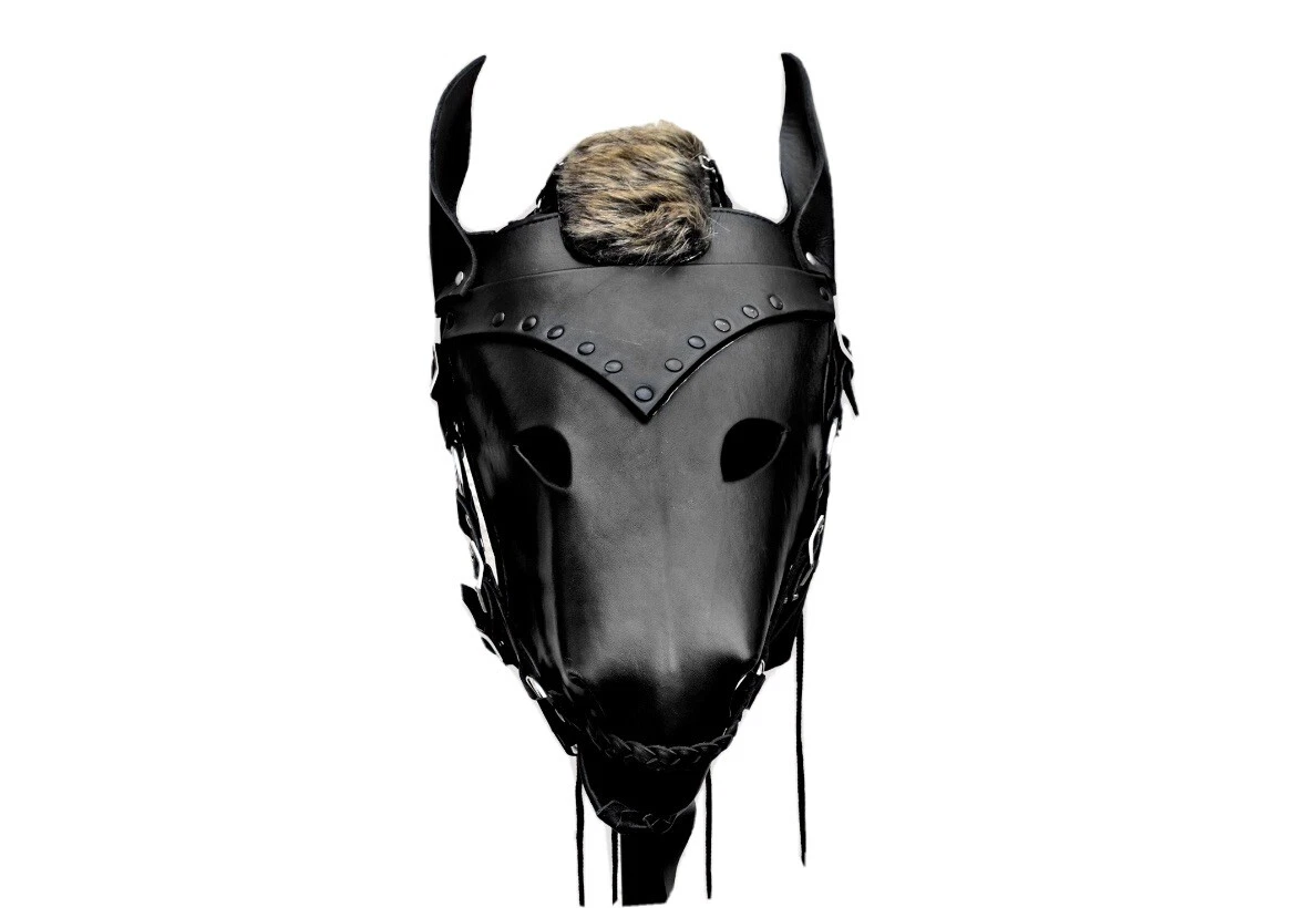 Horse Mask Dog
