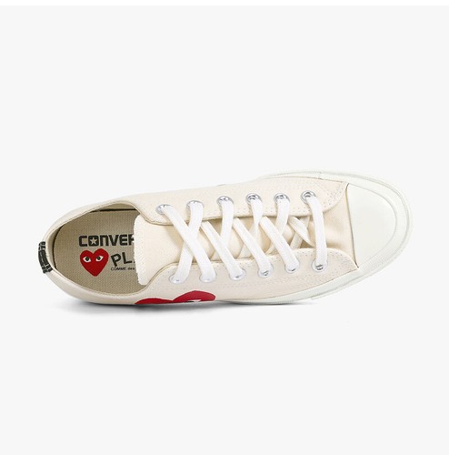 New Converse x CDG Comme des Garcons Play Chuck 70 Shoes (150207C ...