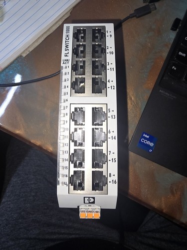 Phoenix Contact FL Switch 1016N 16 Port Industrial Ethernet Switch ...