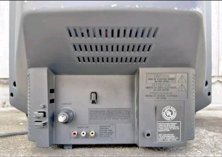 📺 2001 Sony Trinitron KV-20S90 20" CRT RETRO GAMING TV No Remote TESTED ...