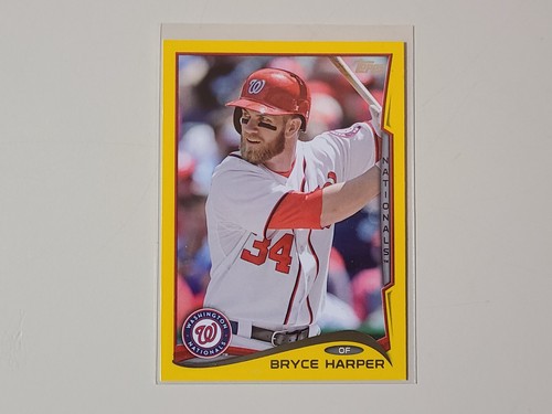 Bryce Harper 2014 Topps Yellow Baseball Card #100 | eBay