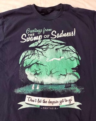 NWOT Never Ending Story Swamp of Sadness Falkor T-shirt Men's Unisex ...