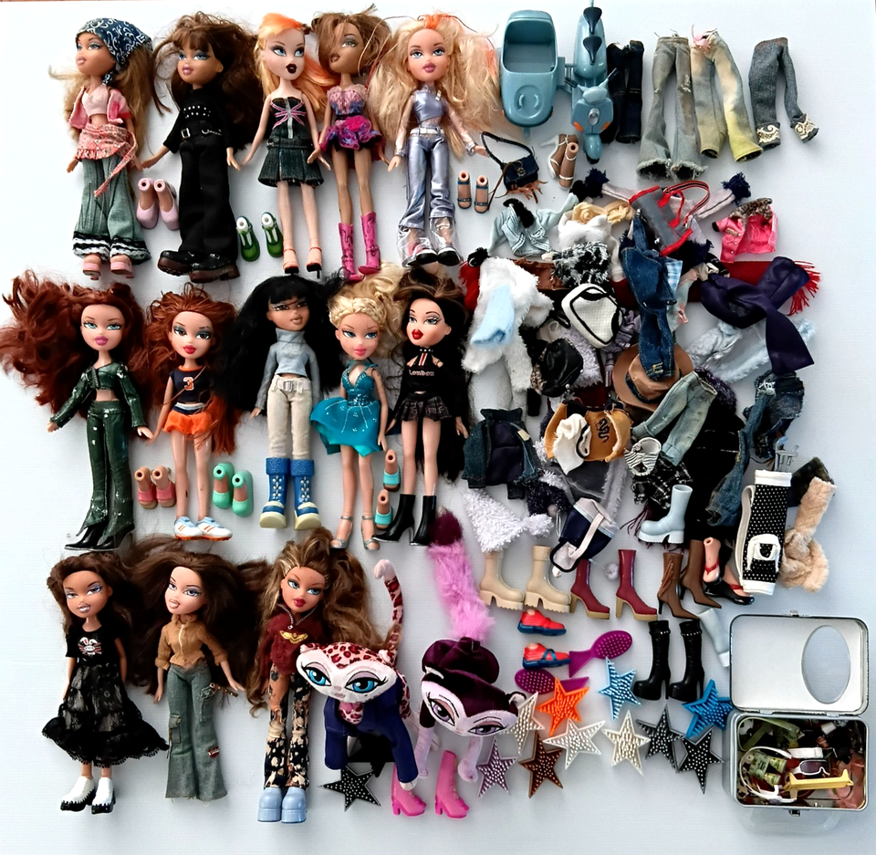Bratz Dolls Clothes Accessories Vintage Large Bulk Mixed Lot | eBay ...
