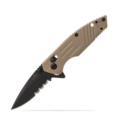 Bear & Son BCMC900DS7BSR Slide Lock Knife Desert Zytel Handle Durable ...