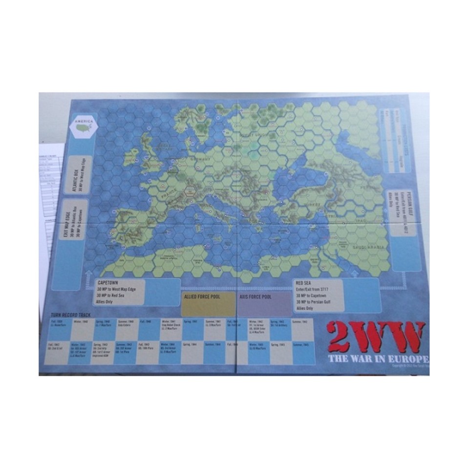One Small Step Wargame 2WW - The War in Europe Box VG+/EX 868857000013 ...