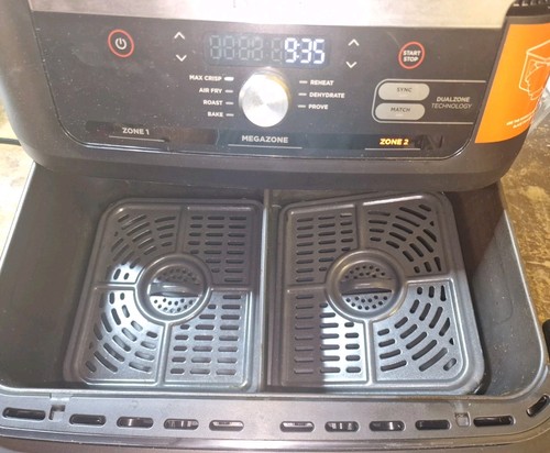 Ninja Foodi FlexDrawer 10.4L Air Fryer - Black Copper AF500UK Used ...