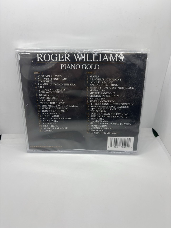 Roger Williams: Piano Gold (2 Discs, 40 Songs, CD, 2018) | eBay