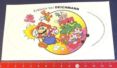 Aufkleber/sticker Deichmann Super Mario (O5-16-35-2$) | eBay.de