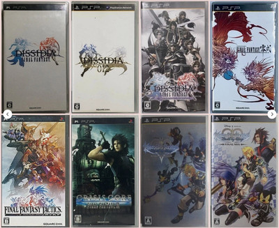 Kingdom Hearts , Dissidia Final Fantasy , FF Type-0 & Crisis Core PSP 8 ...