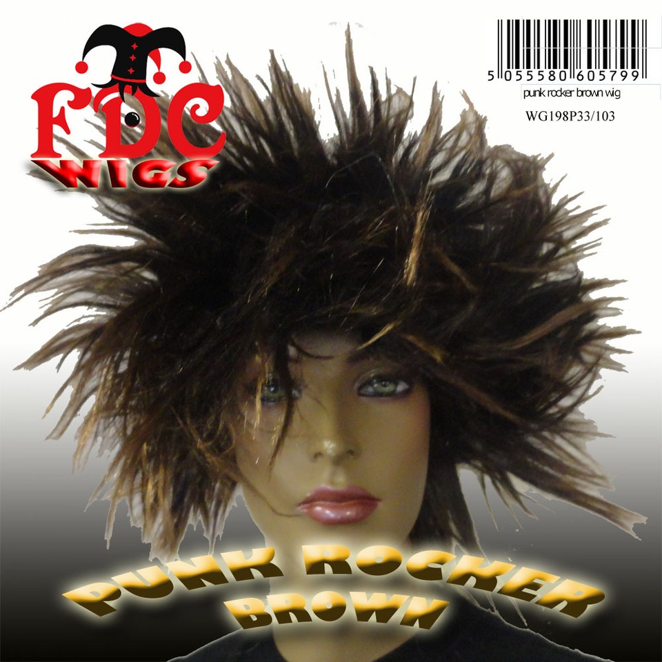 PUNK ROCKER FDC WIG ROD STEWART TROLL CRUELLA SCIENTIST EDWARD ...