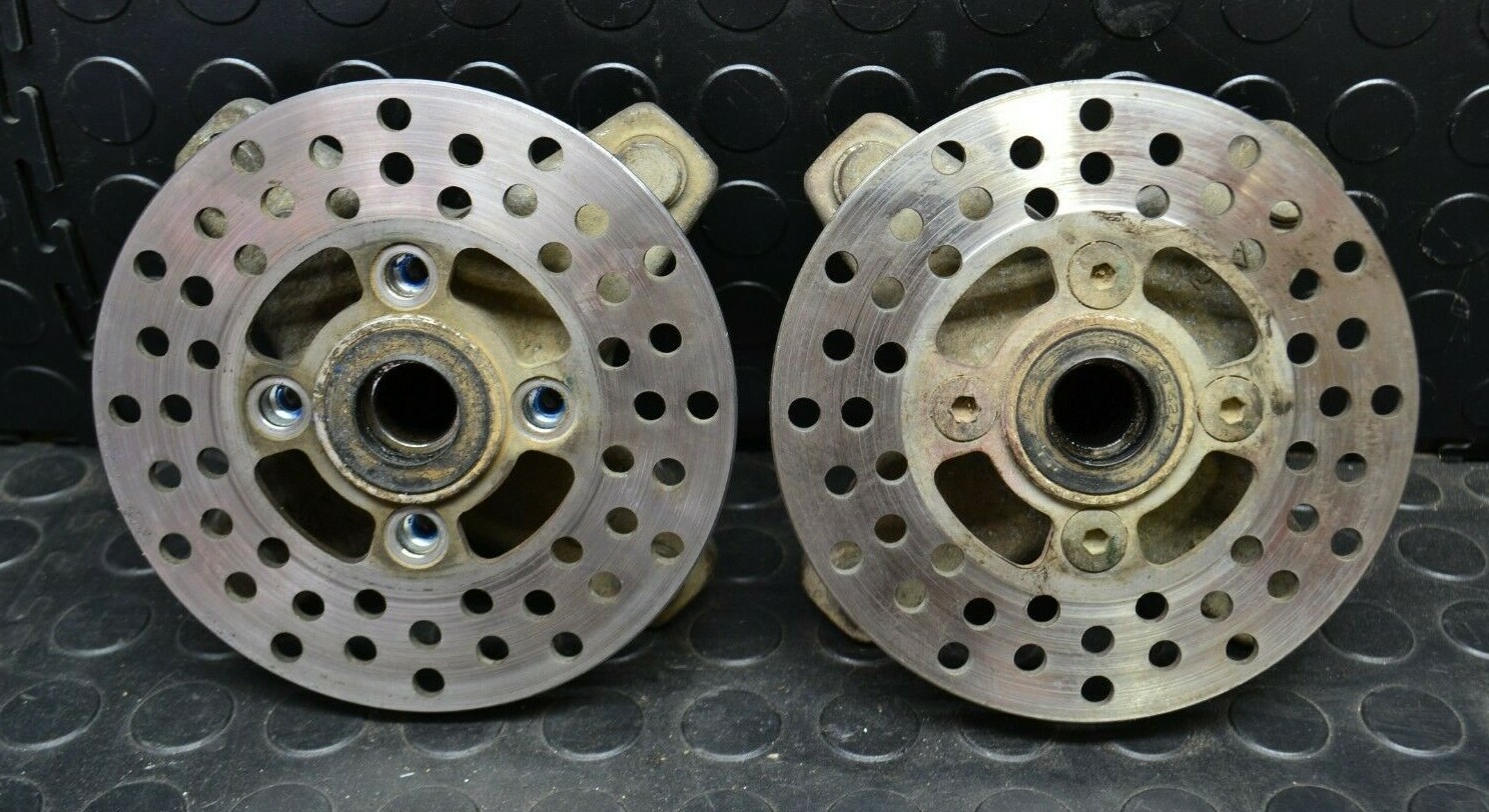 90-06 Genuine YAMAHA Banshee Warrior Raptor 350 Front Hubs Hub Brake ...