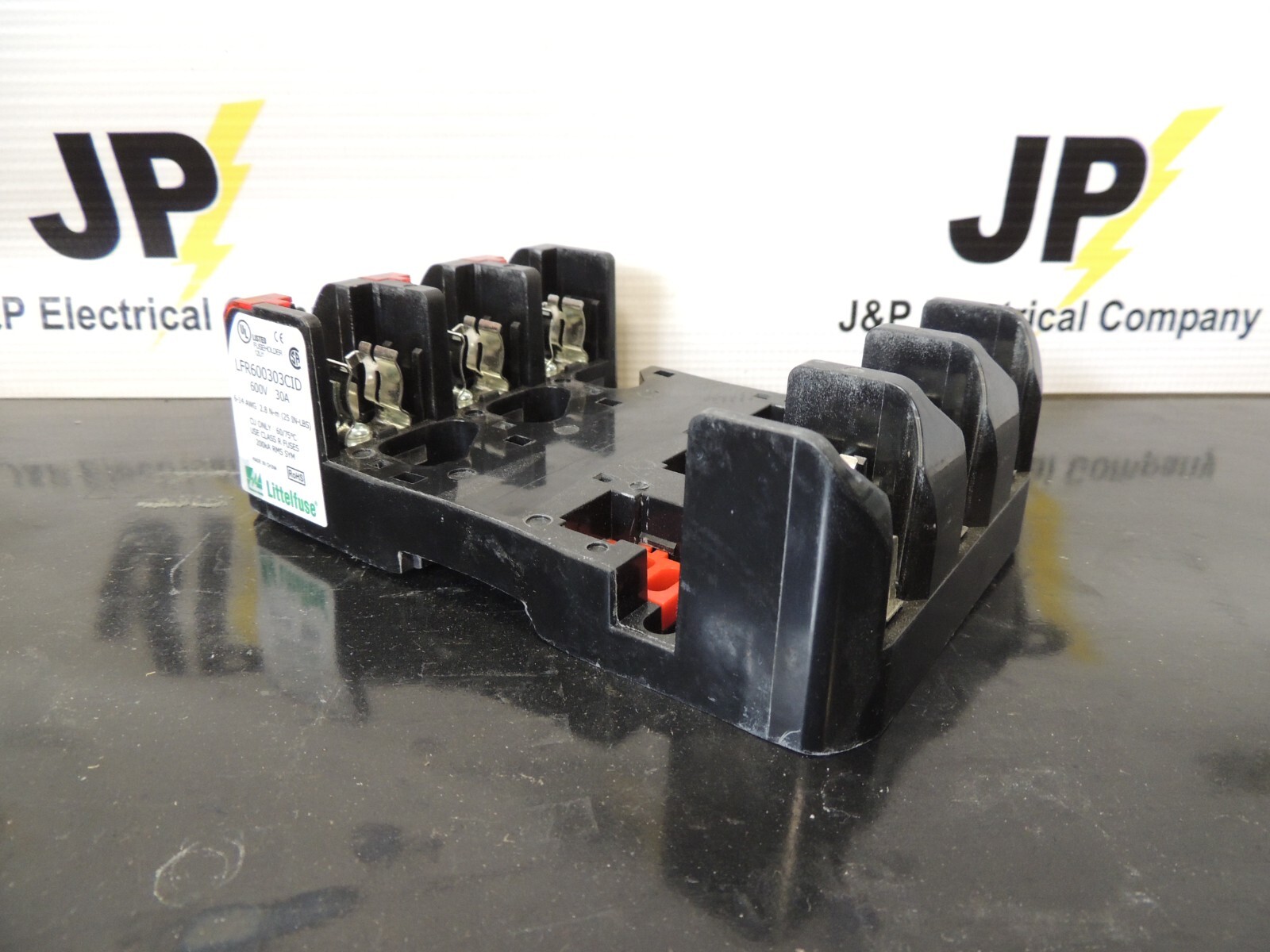 Littelfuse LFR600303CID Fuse Holder Class R Fuse Block 600V 30A 3 POLE ...