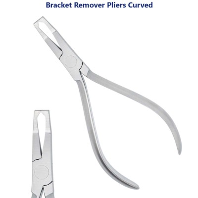Orthodontics Instrument Bracket Remover Pliers Curved Braces Ortho ...