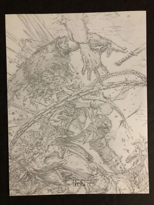 Spawn Attacks Sketch Pinup Image Comics Poster Print 8x10.5 Greg ...