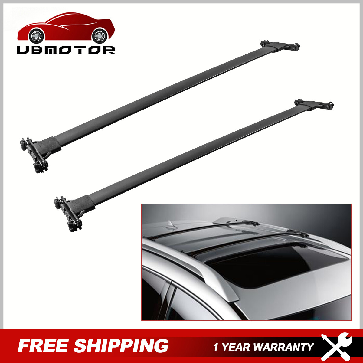 Pair Roof Racks Cross Bars For 10-2015 Lexus RX350 RX450H Cargo luggage ...