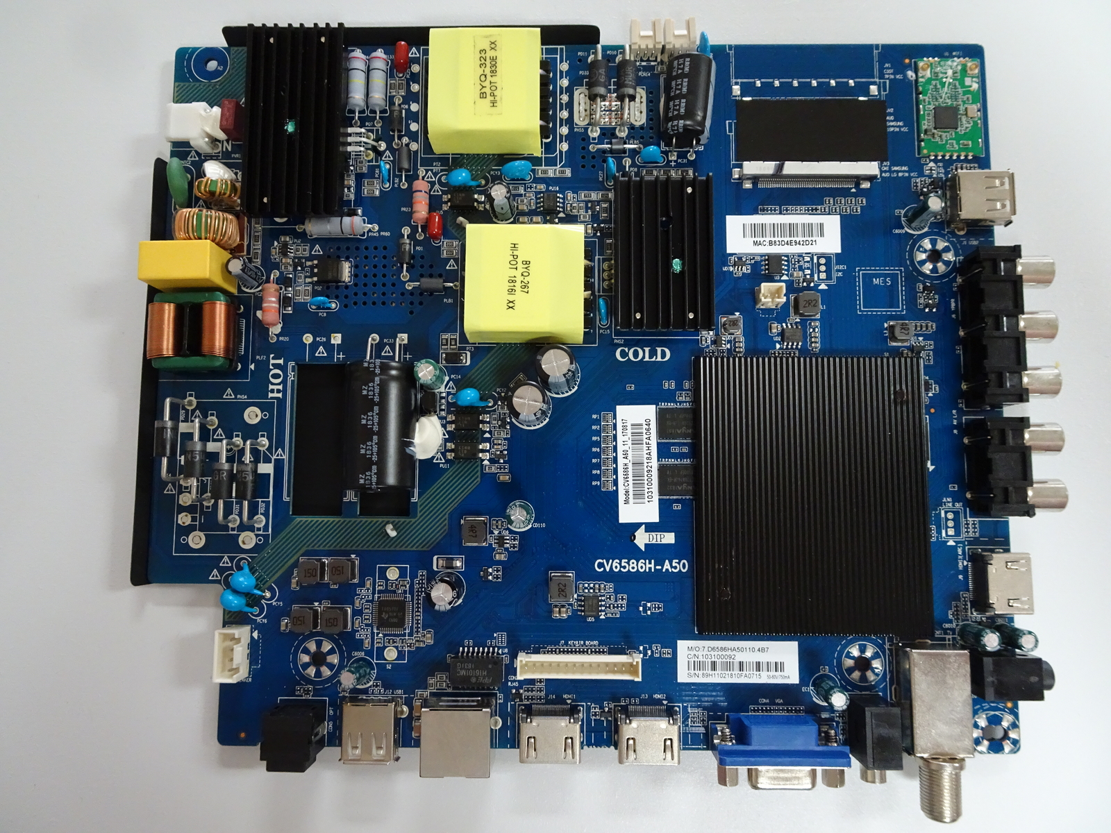 Element E4SFT5017 Main Board (CV6586H-A50) E18161-SY | eBay