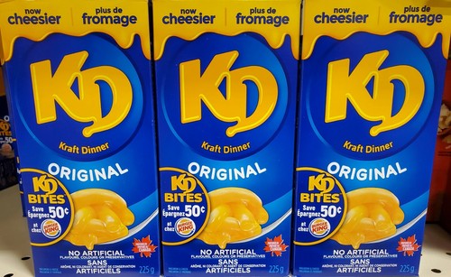 4 x KD Kraft Macaroni & Cheese Dinner Original Pastas 200g Each | eBay