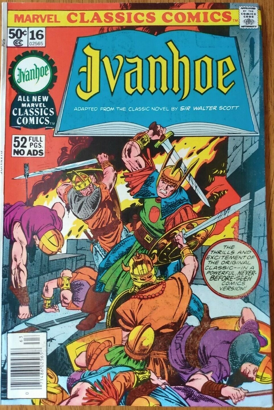 Marvel Classic Comics : Ivanhoe #16 Marvel 1976 Comic Book | eBay