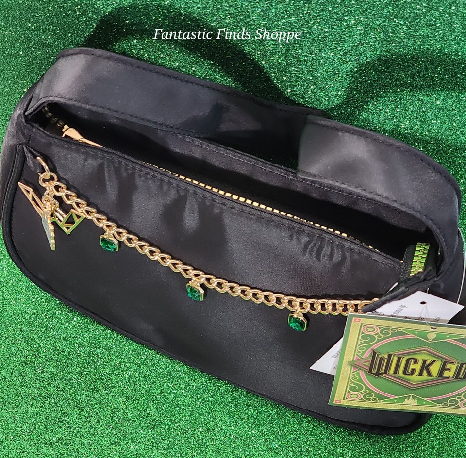 Wicked Elphaba Black Shoulder Bag Purse NEW UNUSED NWT Claire's ...