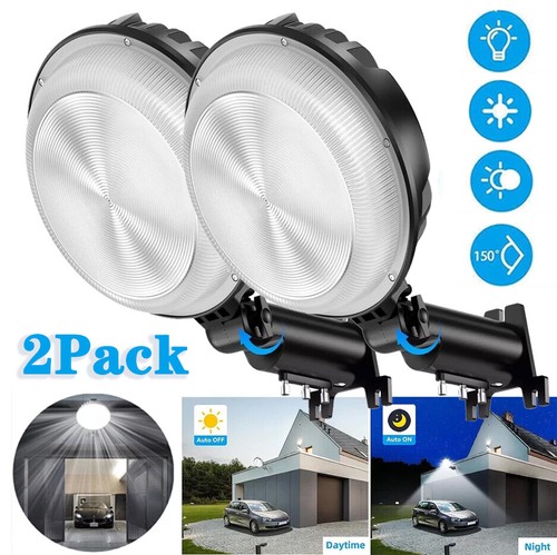1/2Pcs LED Barn Yard Street Outdoor Security Dusk to Dawn Waterproof ...