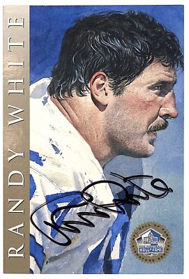 Randy White Autographed HOF Signature Series Card Cowboys 102311 | eBay