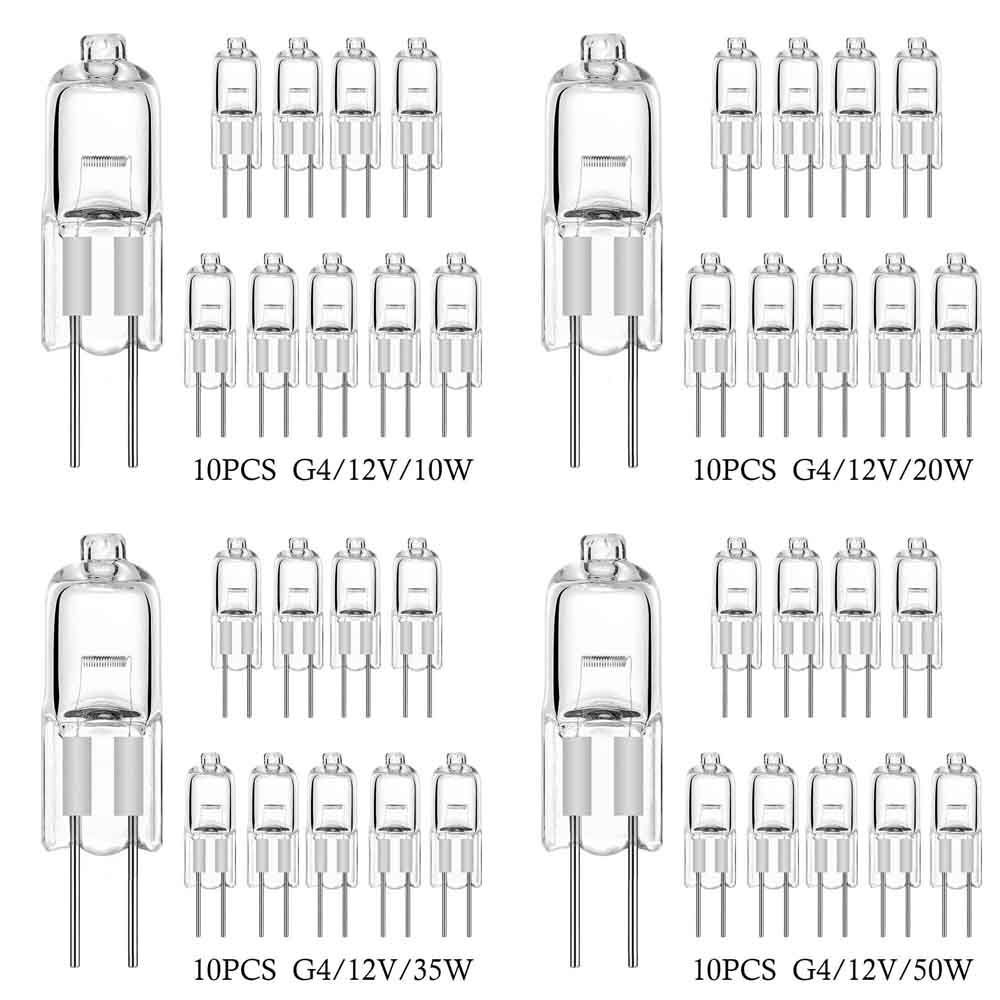 10W Bi-Pin G4 12V LED Lamp Halogen Bulbs Warm White Bulbs Light Capsule ...