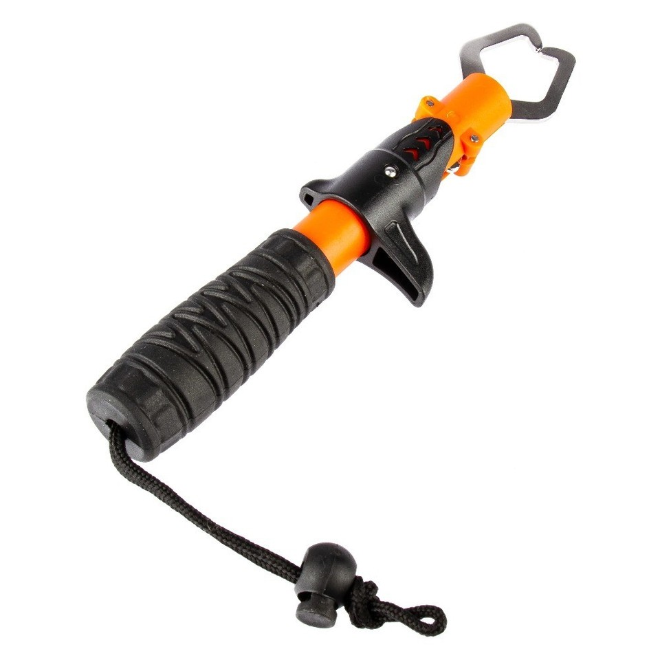 Stainless Steel Fish Lip Gripper Fishing Tool with Scale Hook Locking ...