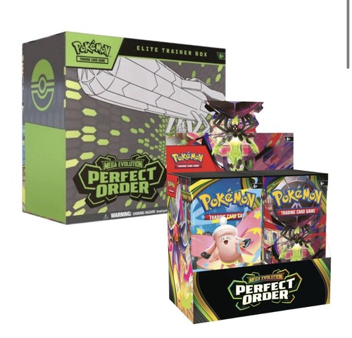 Pokémon Perfect Order Elite Booster Box And Elite Trainer Box (ETB) In ...